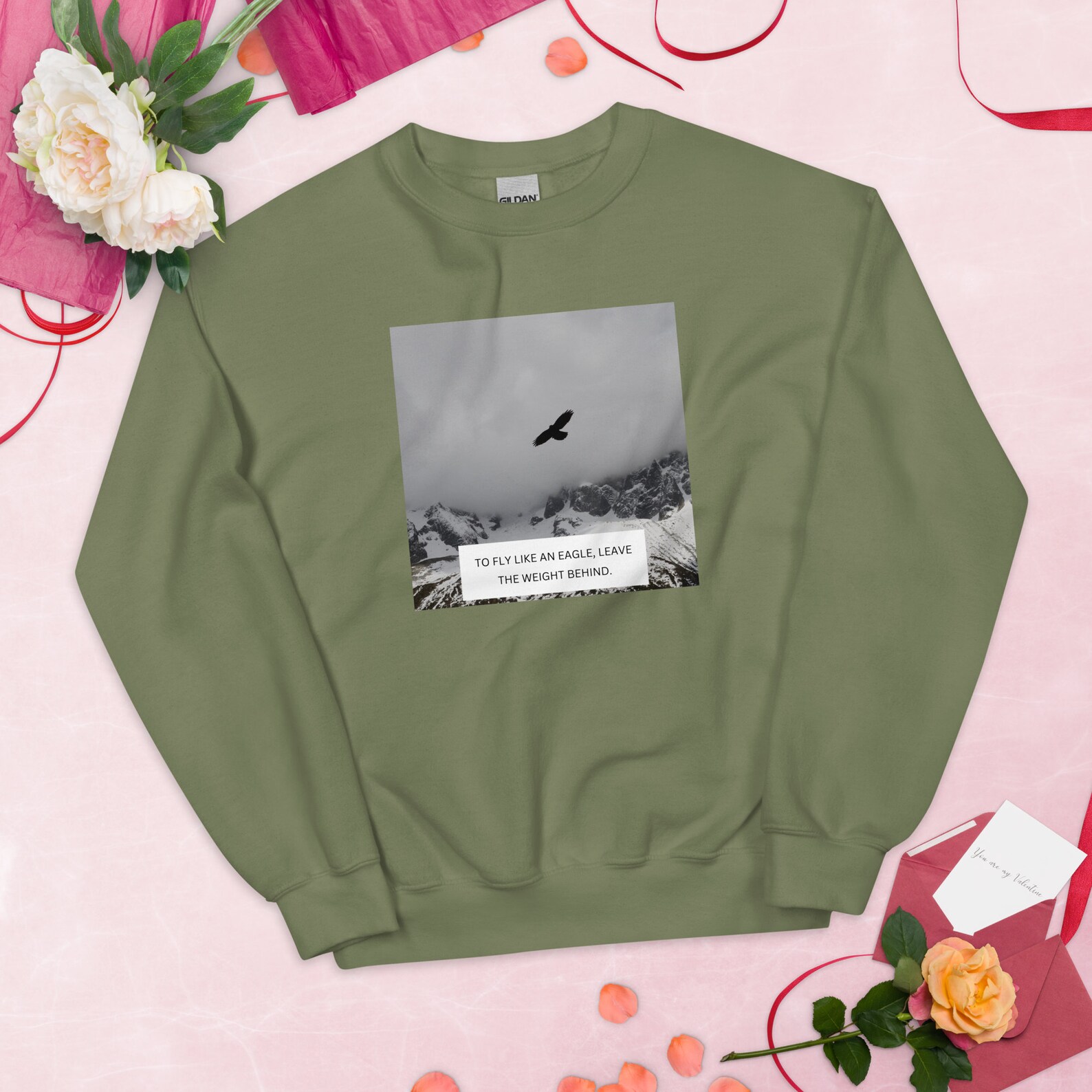 Inspirational Quote Designer on This Warm and Cozy Sweatshirt - Etsy