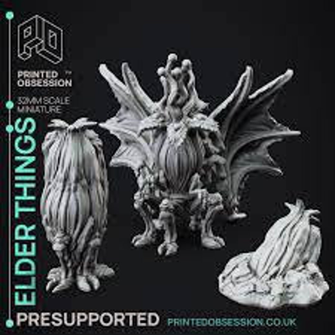 Elder Things D&D Printed Obsession - Etsy