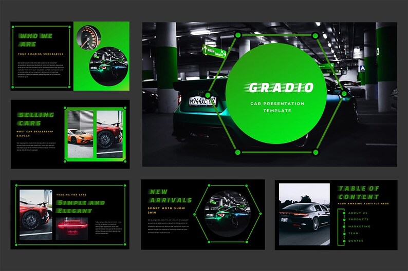 Gradio Car Keynote Presentation Template || Keynote, Presentation ...