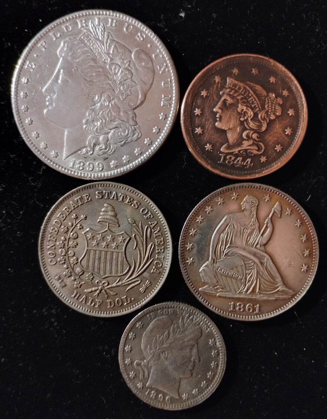 Pappy's Old US Coin Collection 5 Coin Lot - Etsy