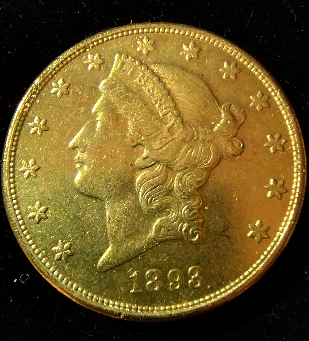 Pappy's Old US Gold Coin 1893 Liberty Head 20 Dollar Double Eagle - Etsy