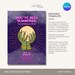 Crystal Ball Halloween Party Invitation Template, Fortune Teller ...