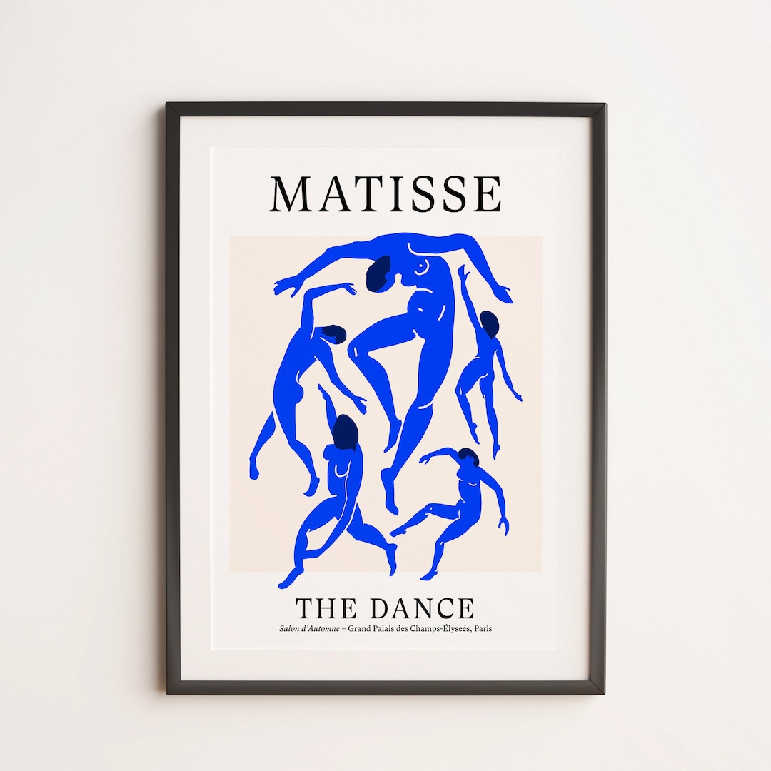 The Dance 3 Henri Matisse La Danse Retro Paper Cutouts Mid Century ...