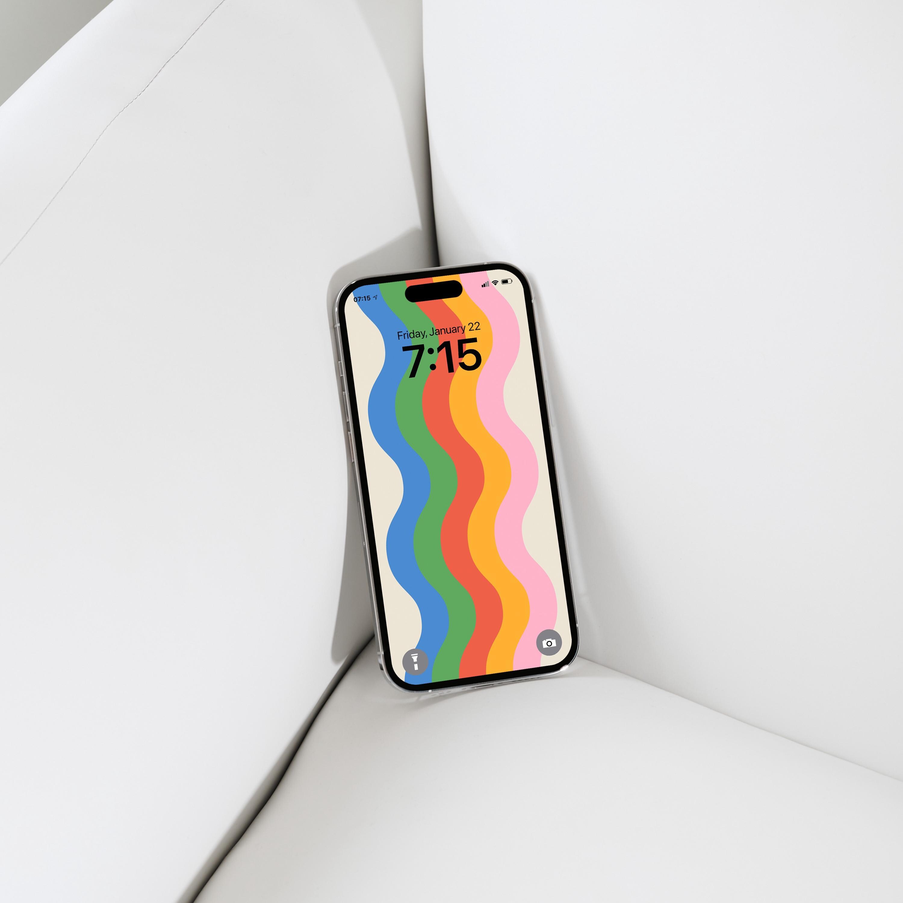 Retrowave: Retro Mid Century Phone Wallpaper Aesthetic, Set of 10 ...