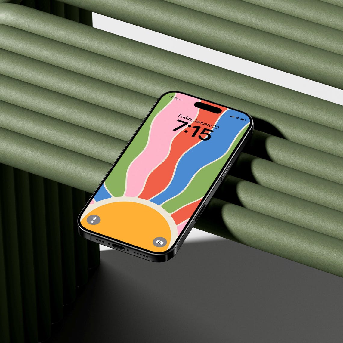 Retrowave: Retro Mid Century Phone Wallpaper Aesthetic, Set of 10 ...