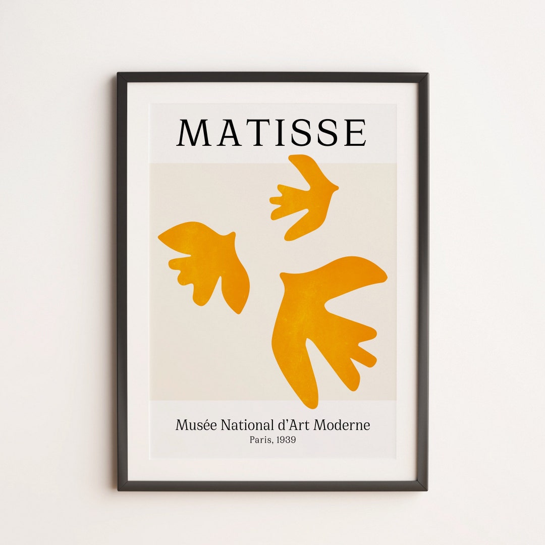 Golden Bell: Matisse Pastel Series 02 | Retro Matisse Colorful Mid ...