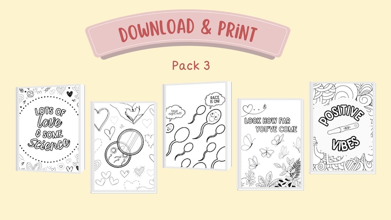 Printable Colouring Pages Pack 3 - Etsy