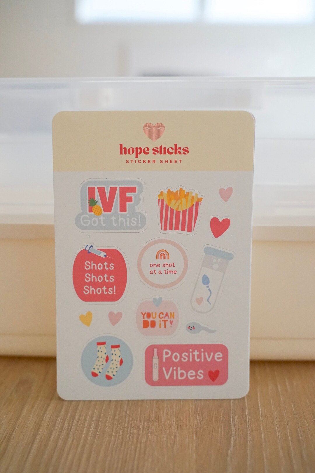 Sticker Sheet - IVF 1 - Etsy