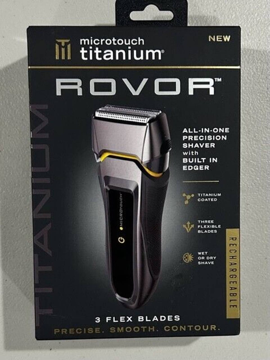 Micro Touch 6049210 Titanium Rovor Precision Shaver for Men - Etsy