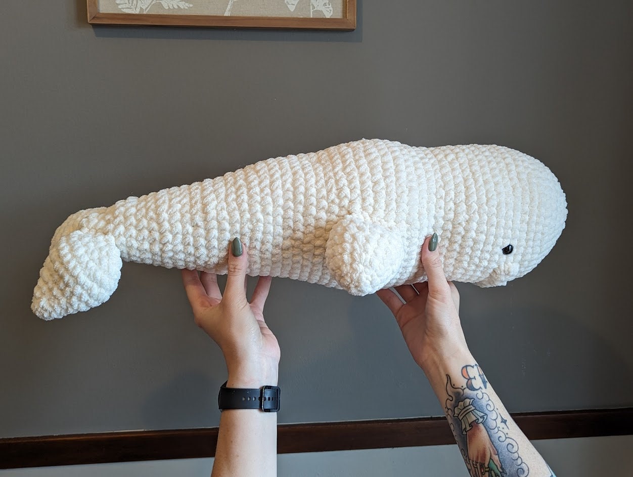 Beluga Whale Plushie - Etsy