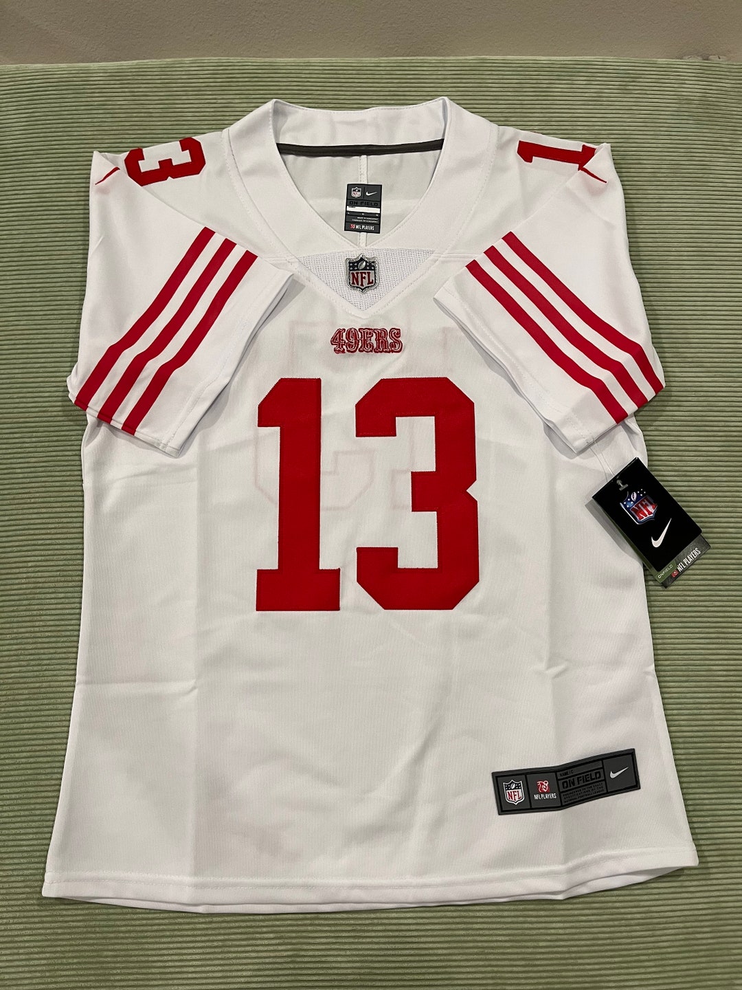 San Francisco 49ers 13 Brock Purdy White Stitched Jersey - Etsy