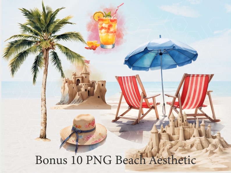 Cute Children on the Beach With Joy, Travel, Summer Vacation Clipart ...