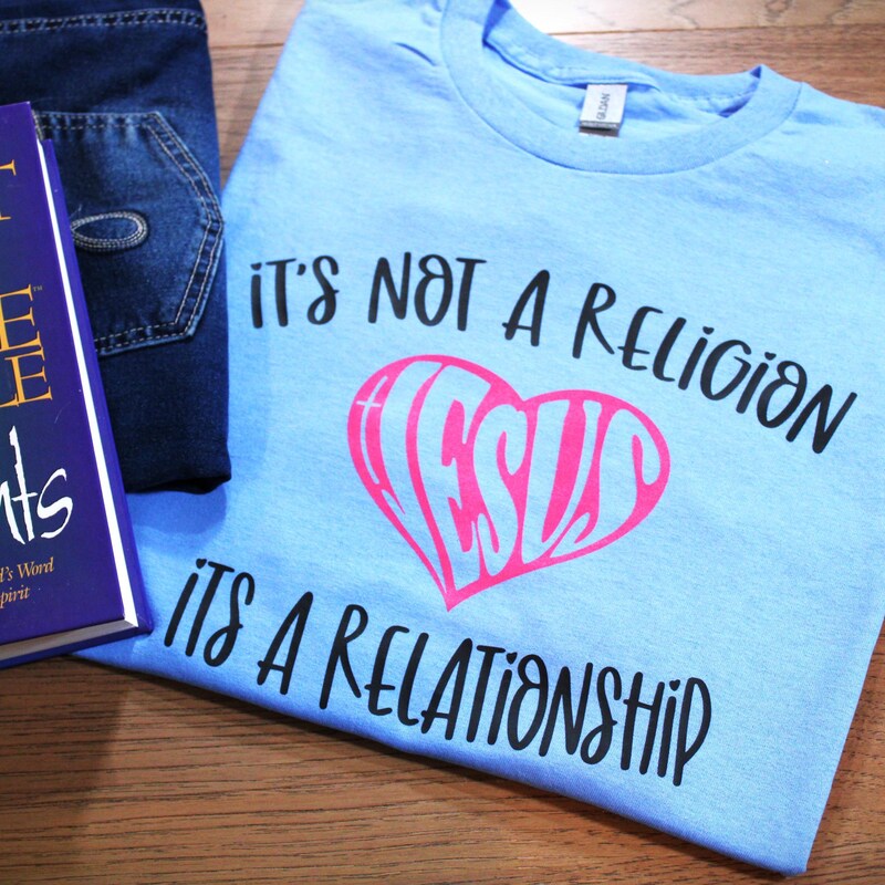 Jesus Its Not a Religion - Etsy