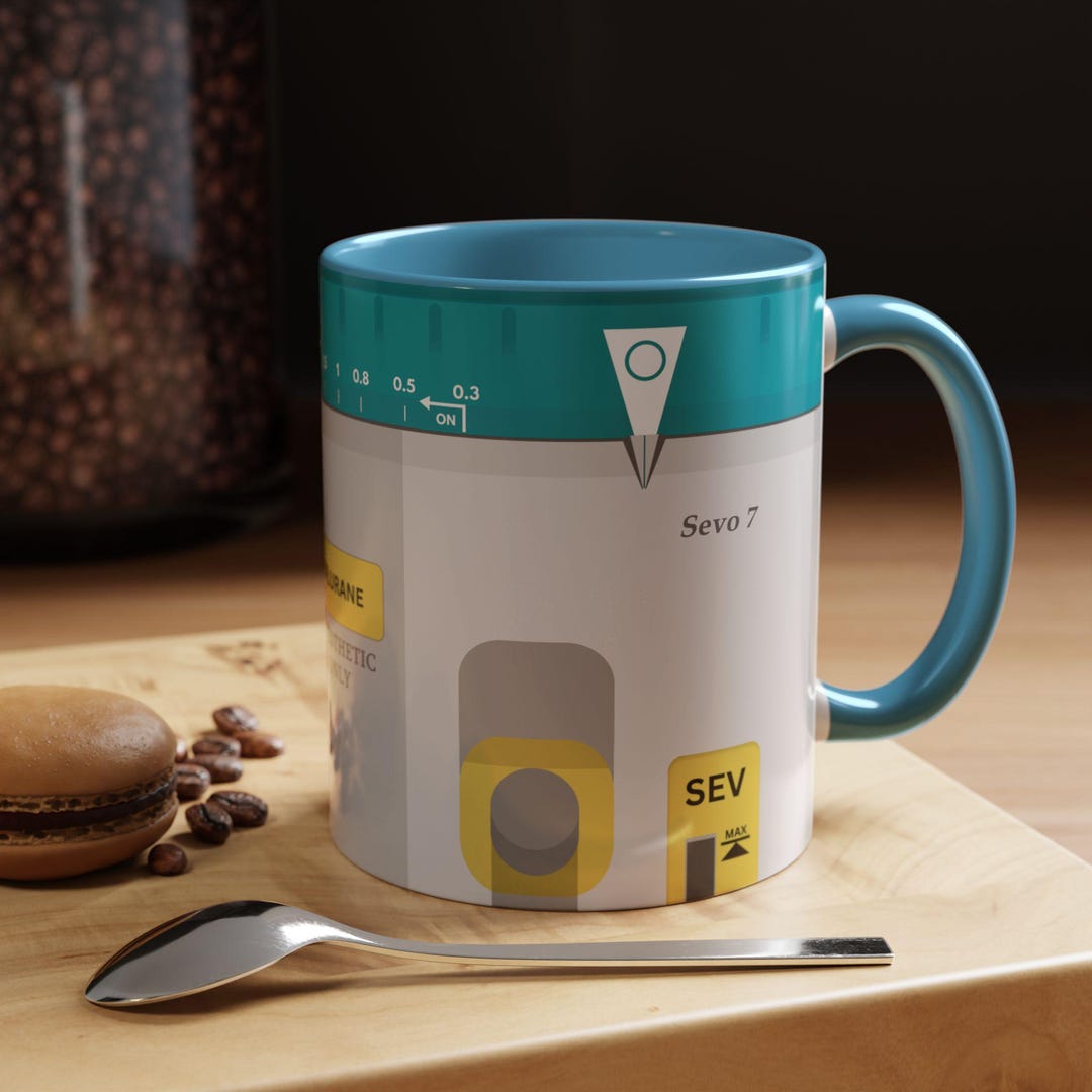 Sevo Mug, Sevoflurane Vaporizer Anesthesia Coffee Mug for CRNA ...