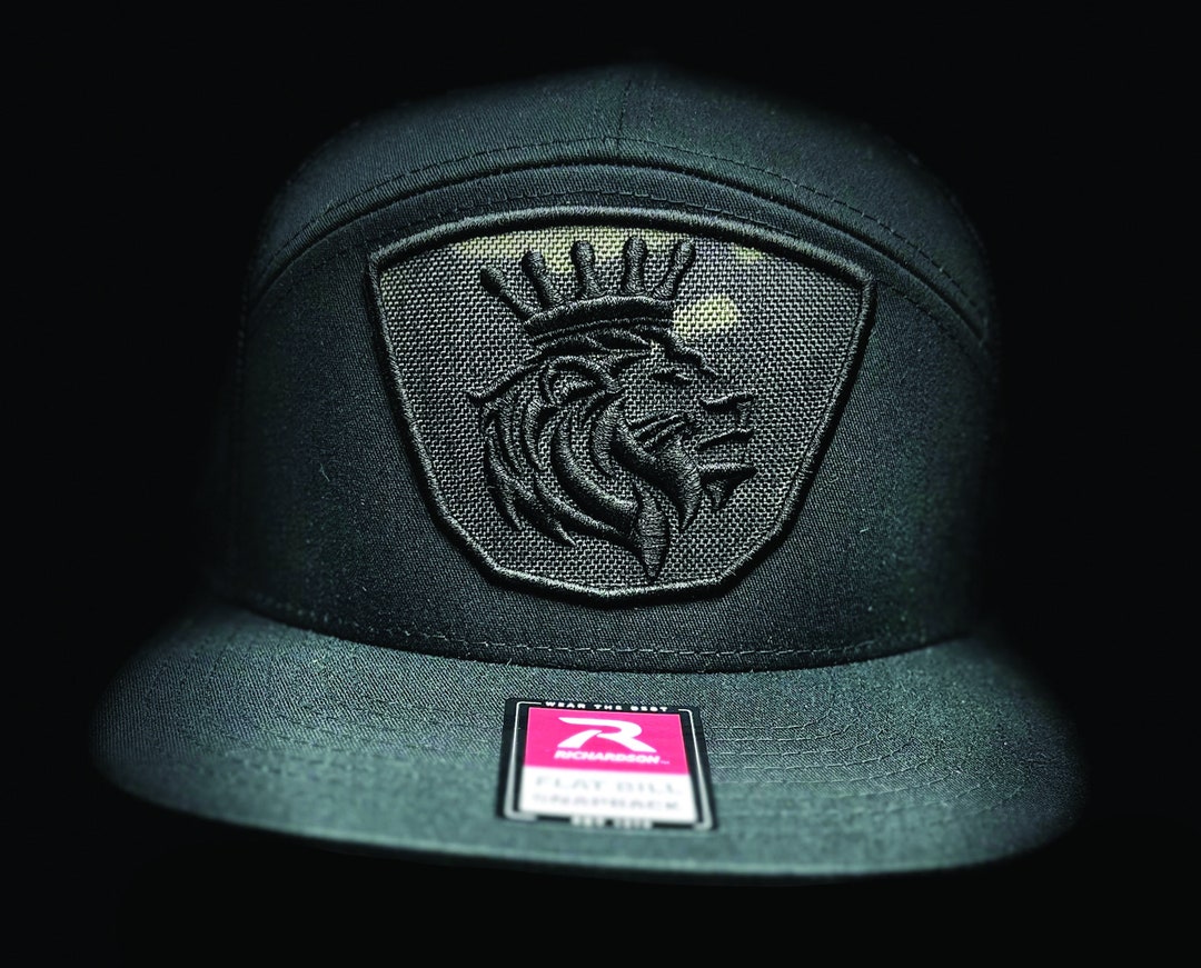 Lion of Judah Crowned King 3D Cap black on Black - Etsy