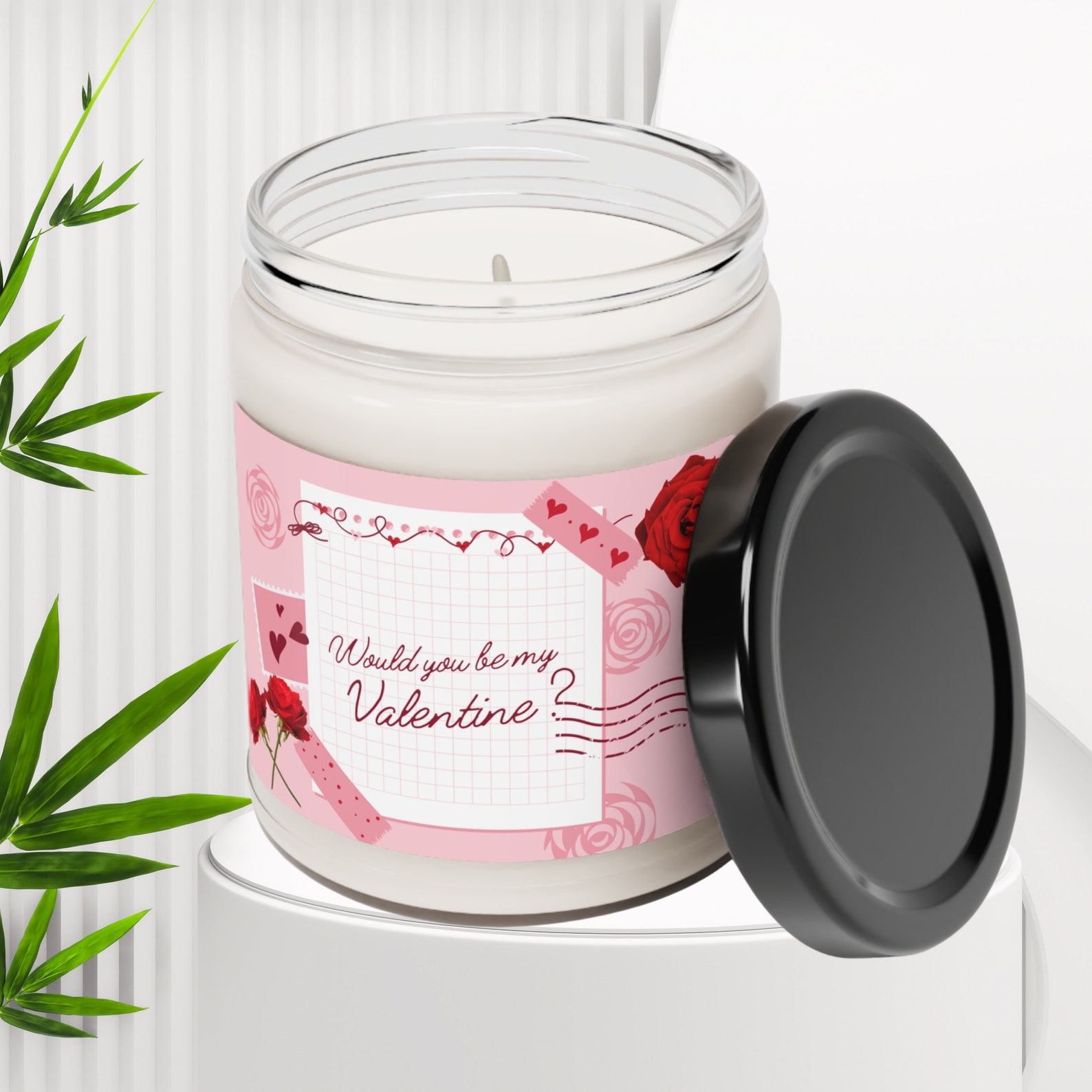 Would You BE MY VALENTINE Romantic Candle | Ignite the Spark ...