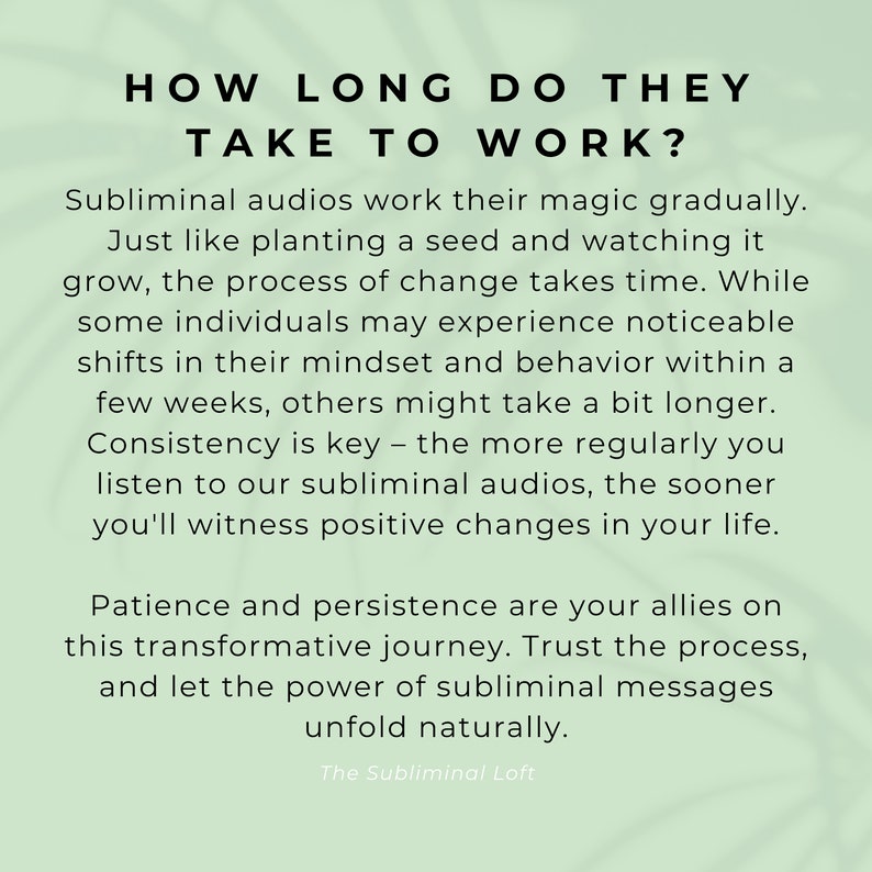 Subliminal Audio | 15 Min Custom Subliminal Audio | Subliminal Booster ...
