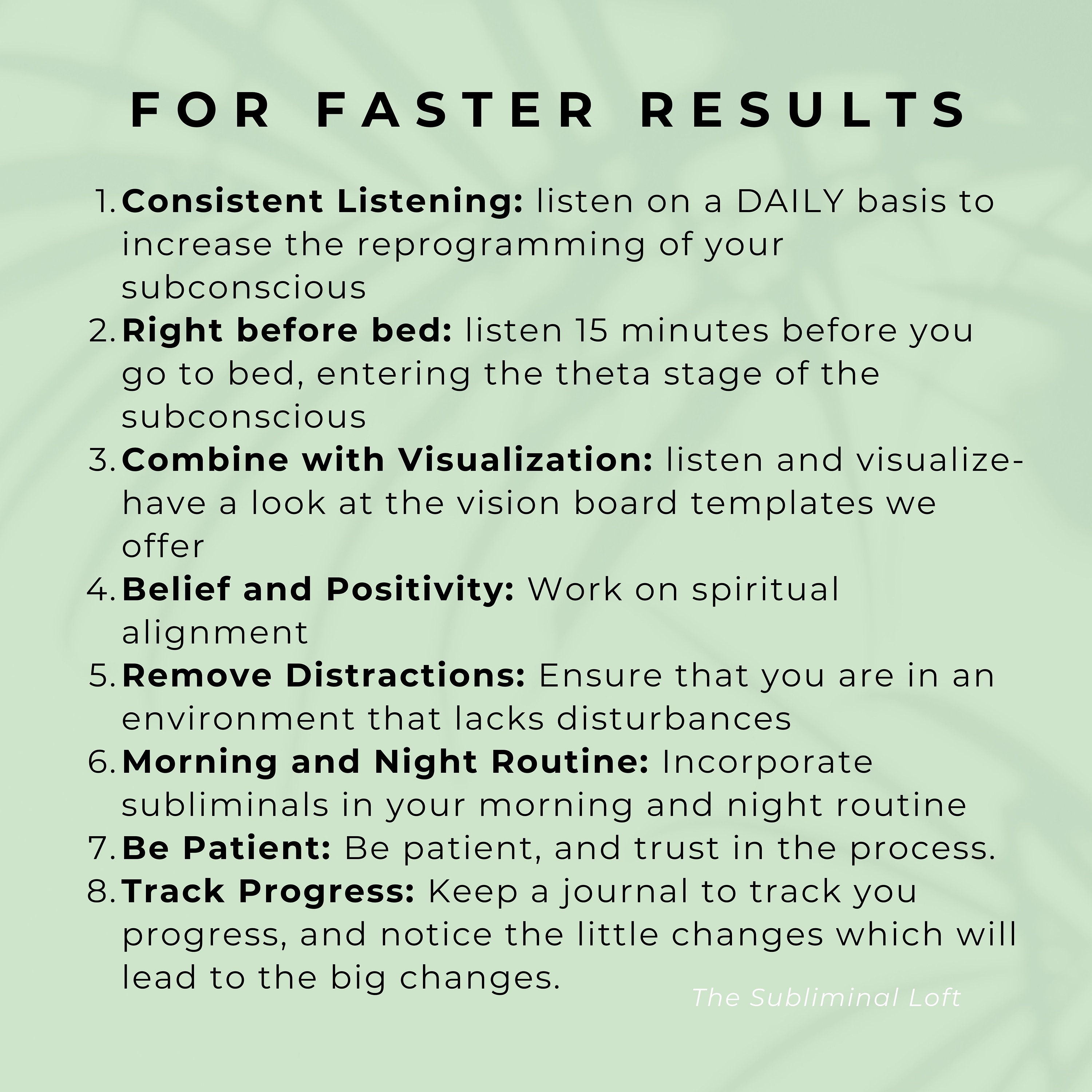 Subliminal Hypnosis 15 Min Custom Subliminal Audio Subliminal Booster ...