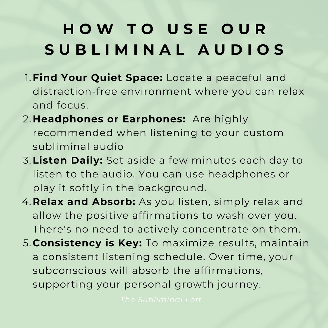 Subliminal Audio | 15 Min Custom Subliminal Audio | Subliminal Booster ...