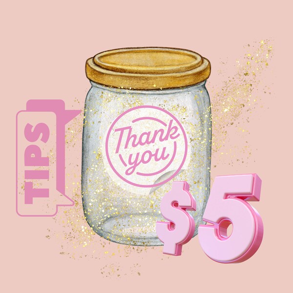 Tip Jar - Etsy