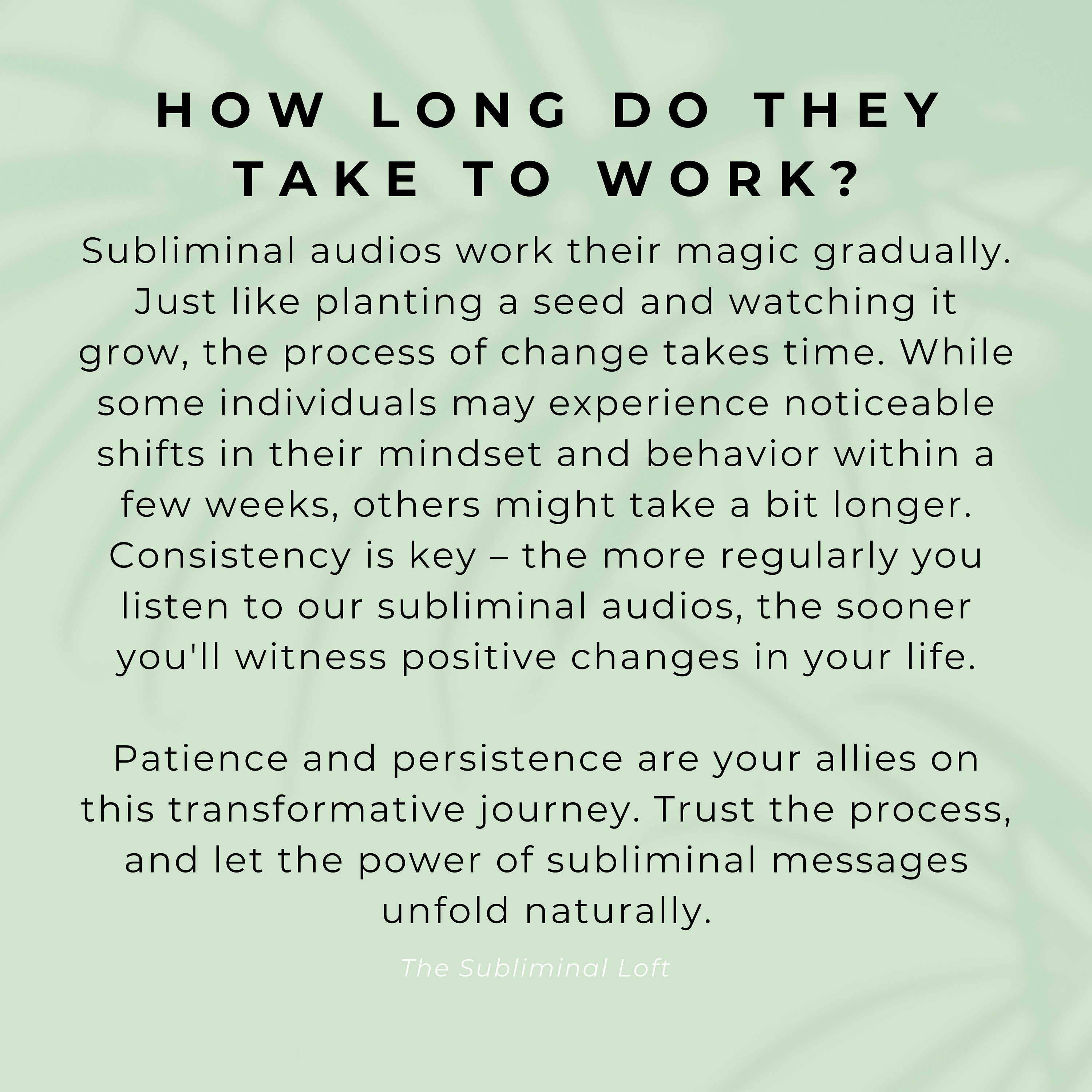 Subliminal Hypnosis 15 Min Custom Subliminal Audio Subliminal Booster ...