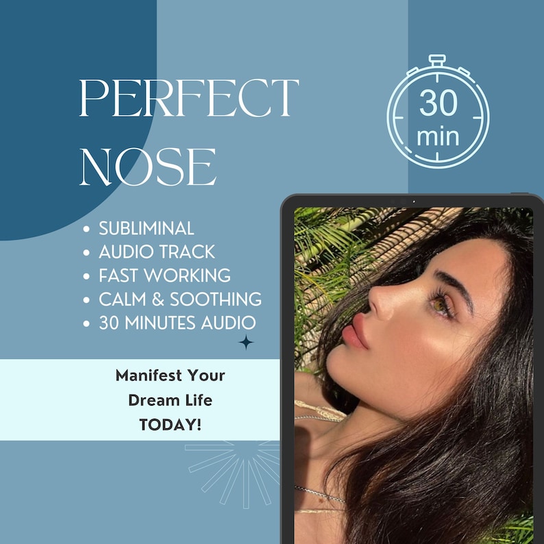 PERFECT NOSE SUBLIMINAL | Perfect Nose Harmony Subliminal Audio - 30 ...