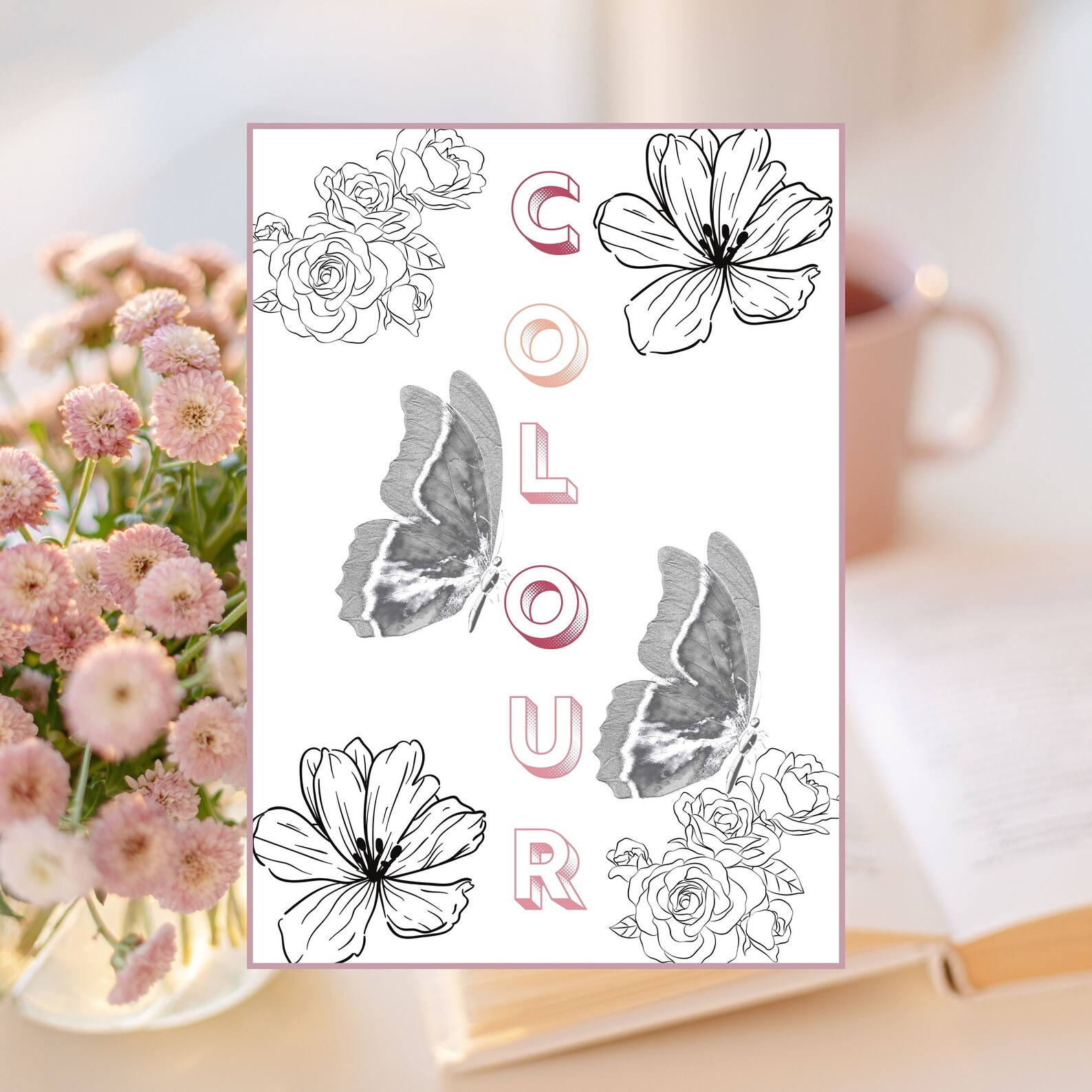 Divine Feminine Coloring Book - Digital Print Out | Adult Colouring ...