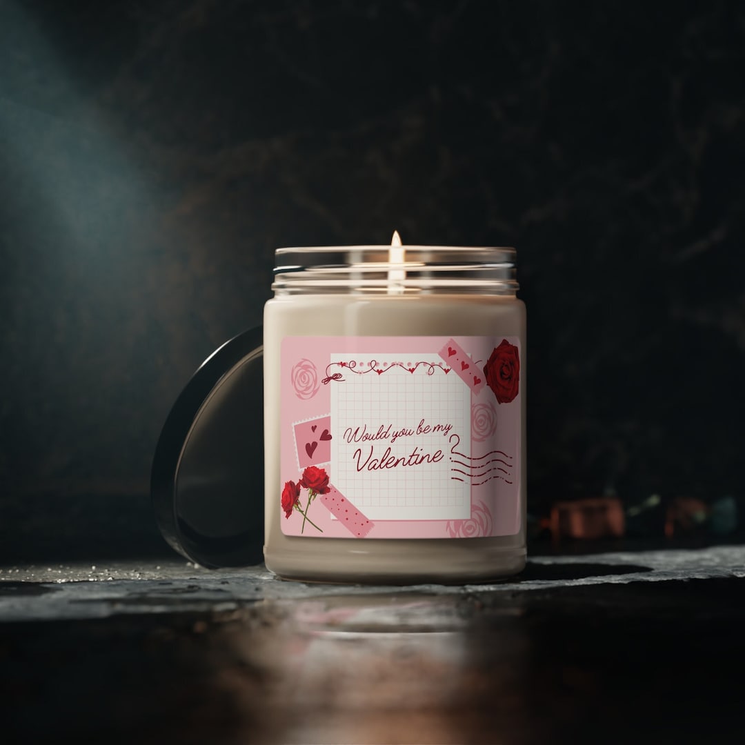 Would You BE MY VALENTINE Romantic Candle | Ignite the Spark ...