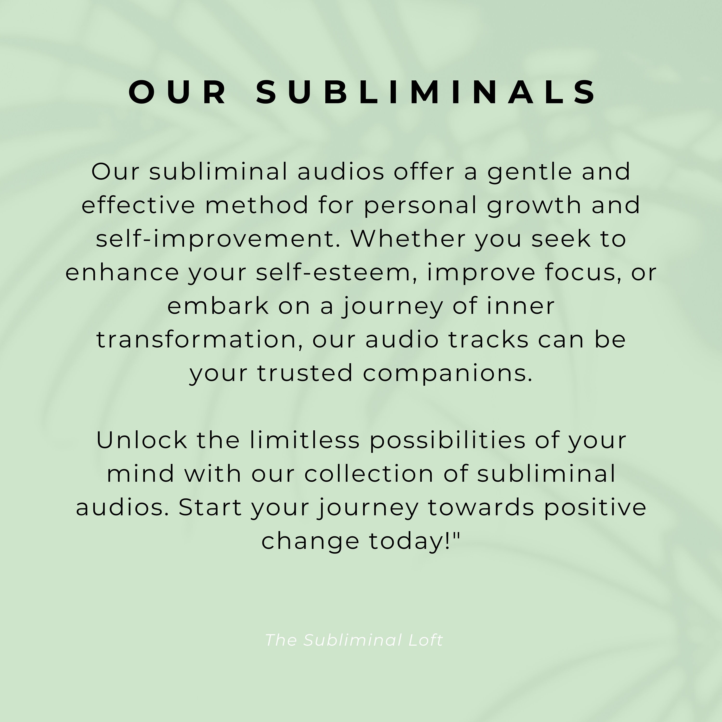 Subliminal Audio | 15 Min Custom Subliminal Audio | Subliminal Booster ...