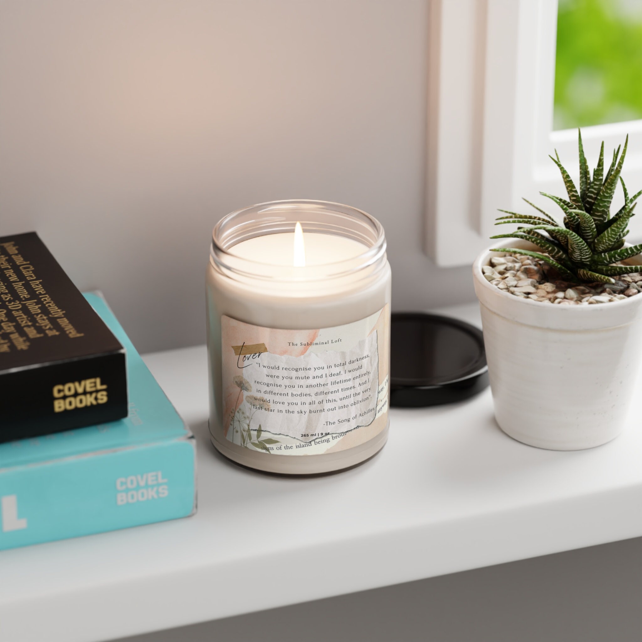Achilles' Poem to Patroclus Candle | LOVE POEM CANDLE | Eternal Passion ...