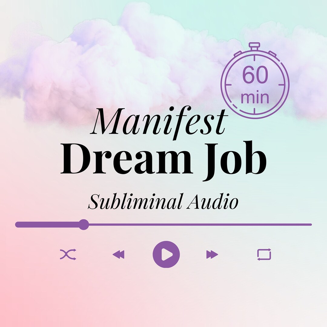 Manifest Dream Job Subliminal Audio | Elevate Your Career, Transform ...