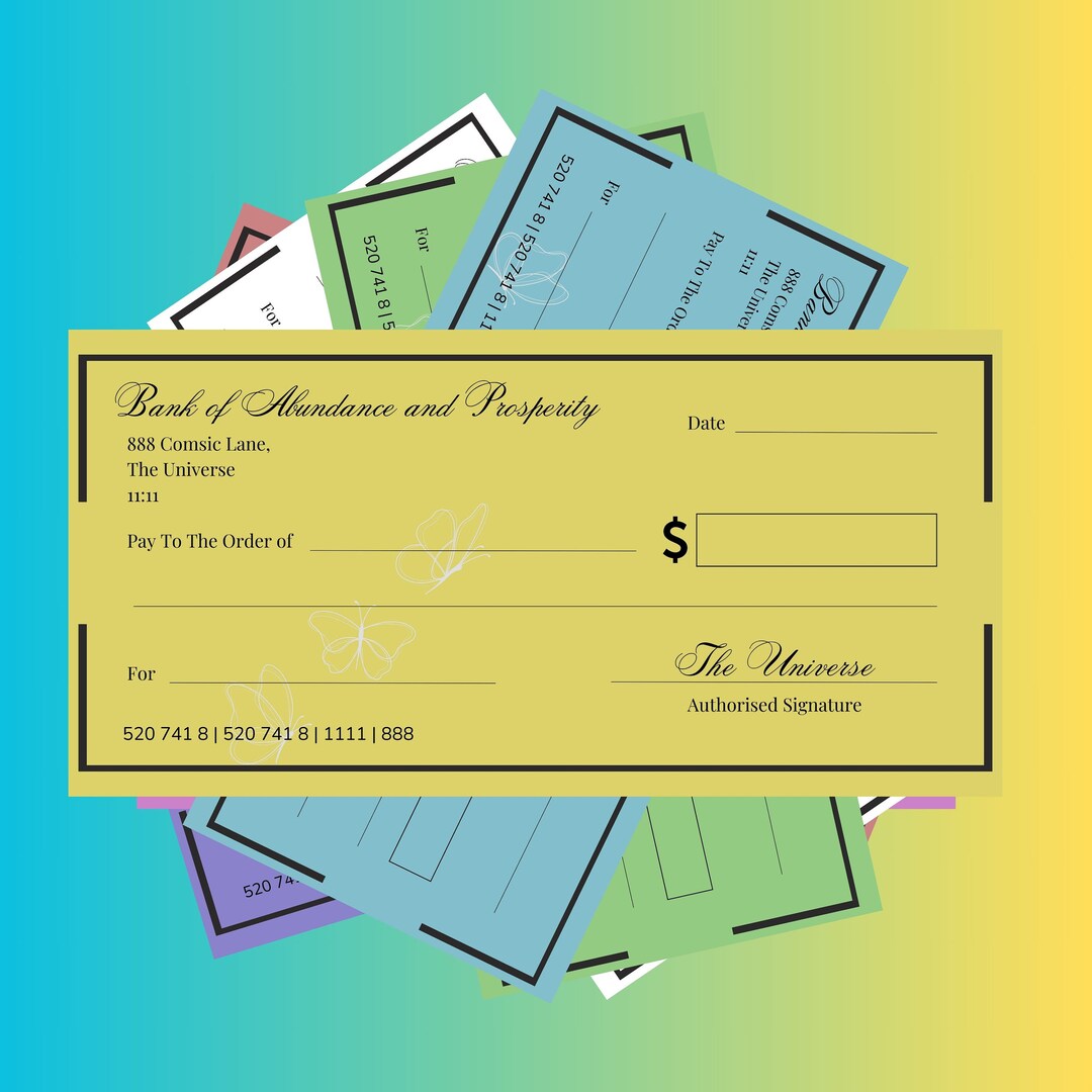 Manifestation Cheque - Grant Money Desires 2024 | Law of Attraction ...