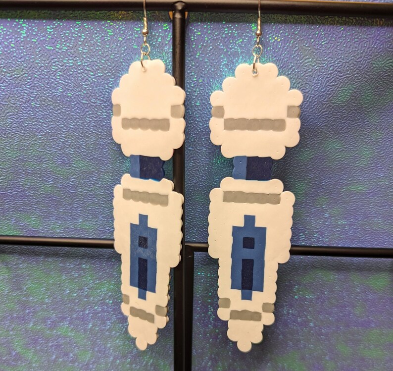 Perler Earrings - Etsy