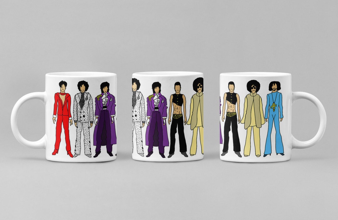 Prince Artist Singer Lover Gift for Ultimate Fan Mug 15oz/ Art by ...