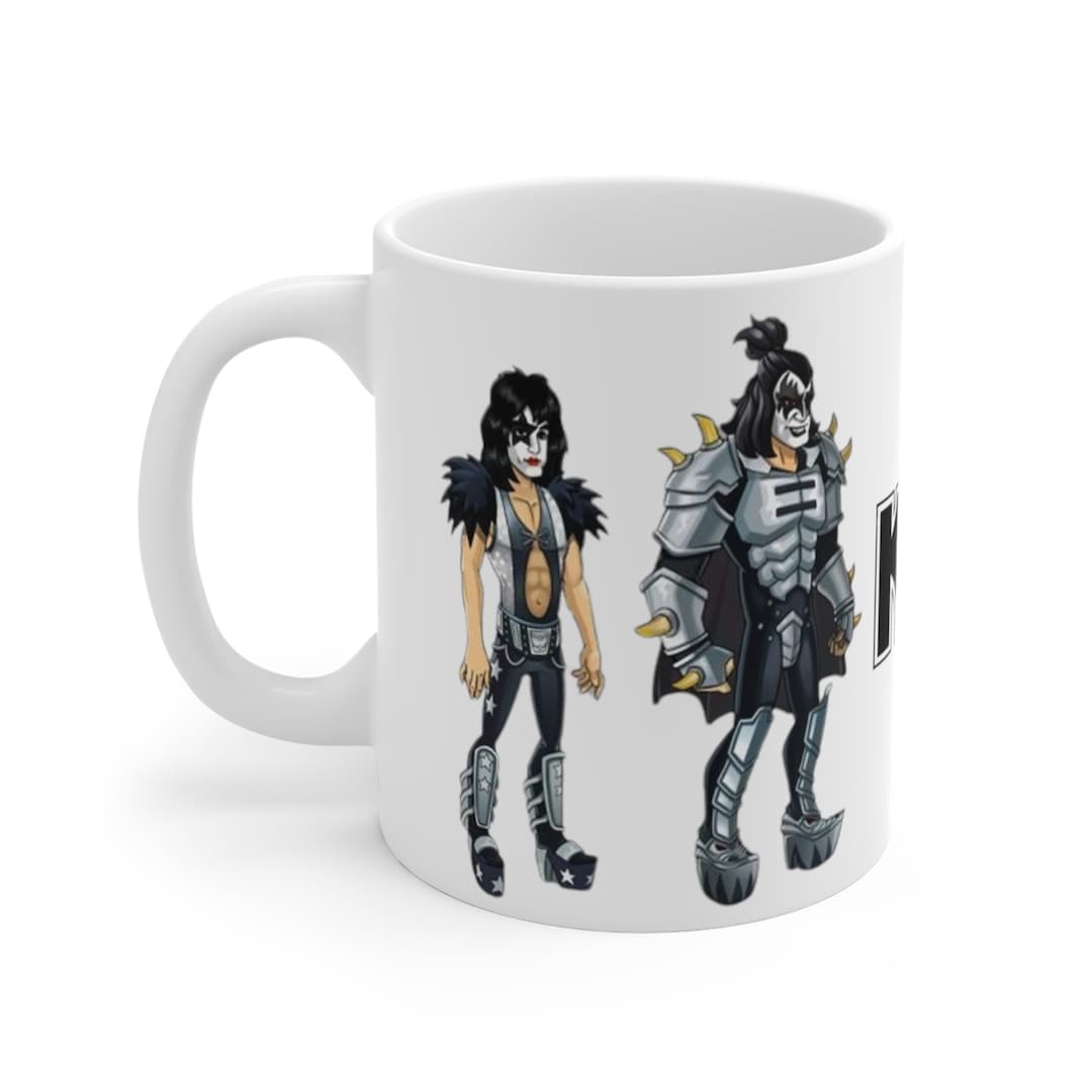 KISS Band Mug: Rock and Roll Music Collectible, 11oz - Etsy