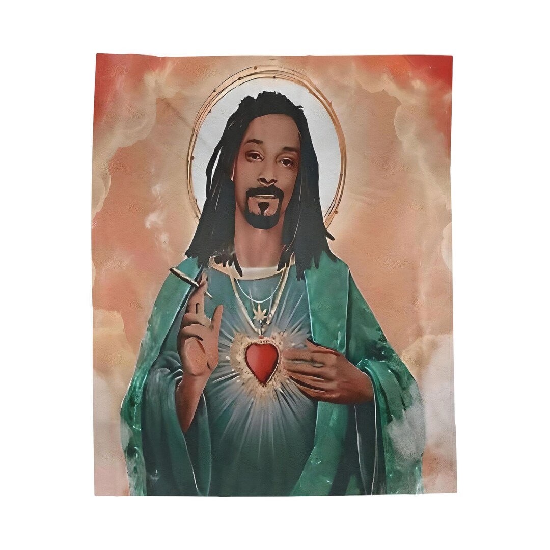 S.noop Jesus Hip Hop Rap Lover Velveteen Plush Blanket - Etsy