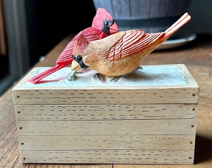 Marjolein Bastin Hallmark Cardinals Trinket Box - Etsy