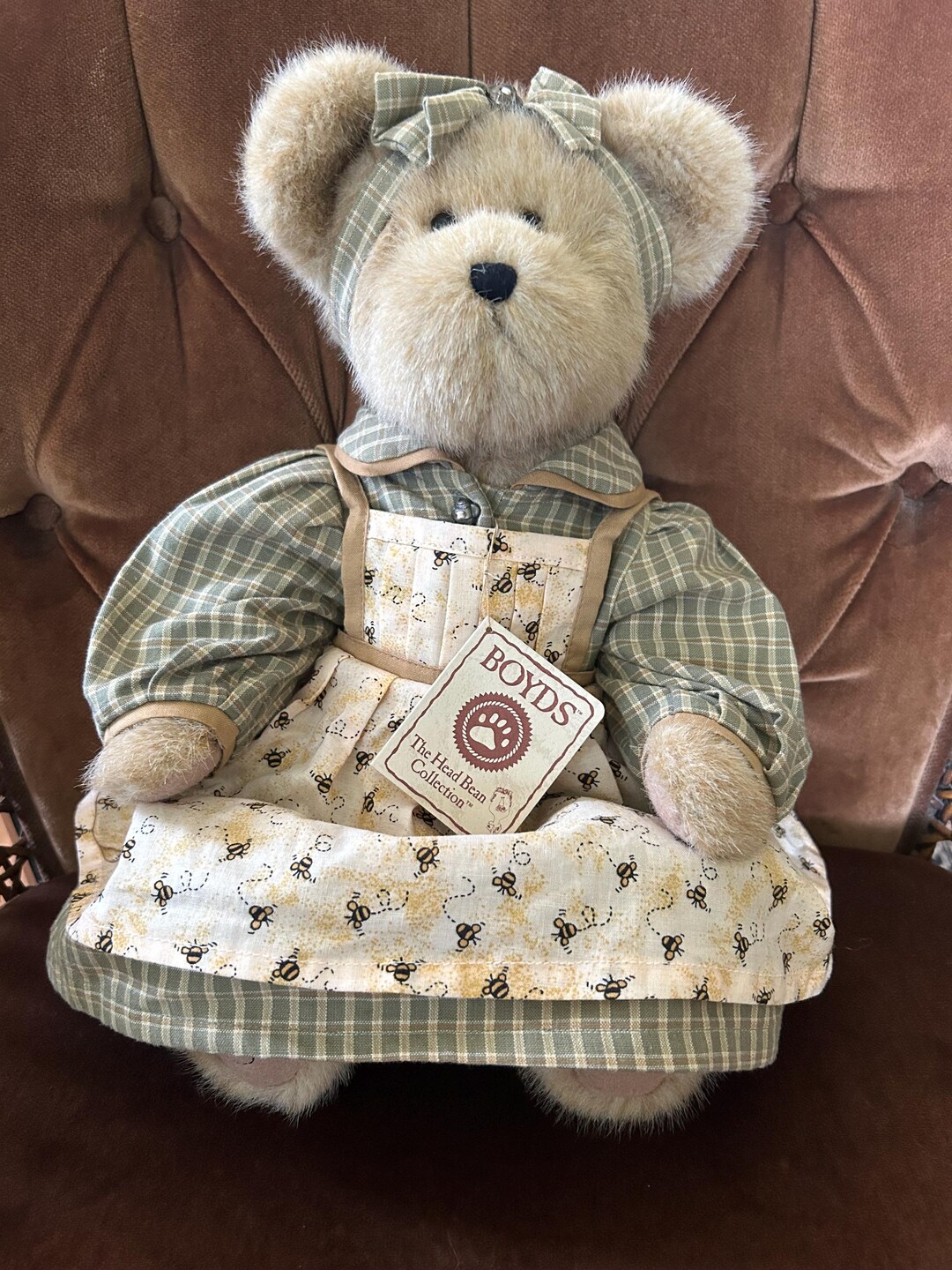 Boyd’s Bears Mrs. Beezley, Rare Vintage Collectible With Tags. Like New ...
