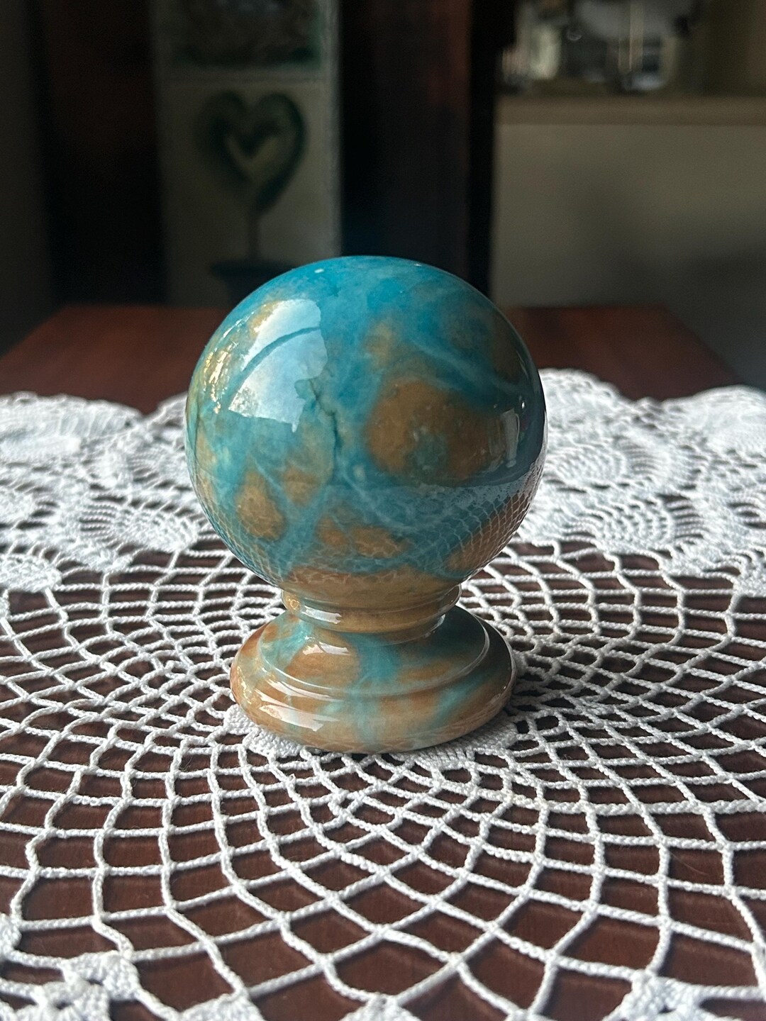 Genuine Alabaster Paperweight Hand Carved Ducceschi Made in Italy - Etsy