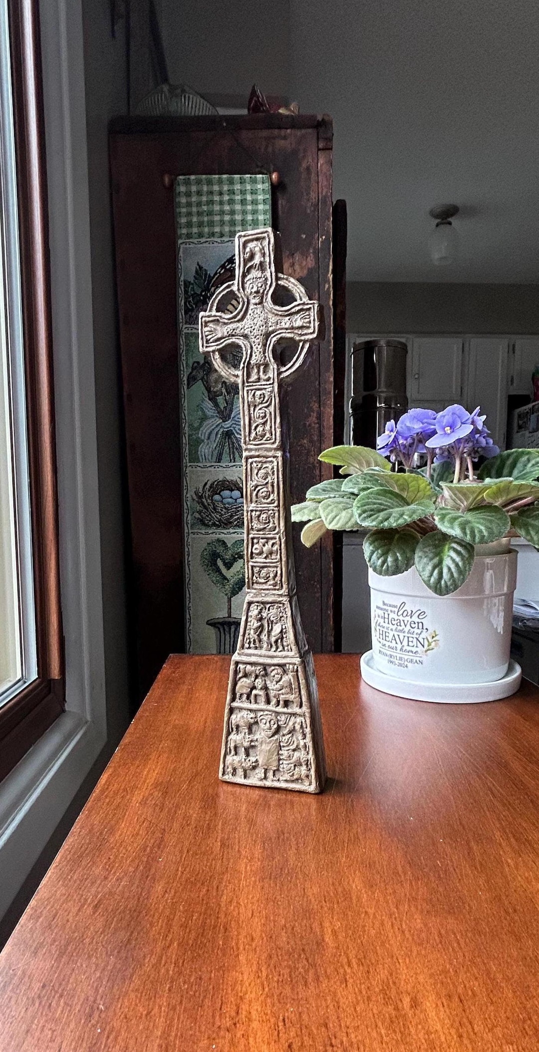 Celtic Standing Cross of Moone Made in Ireland by Forde Crafts, Ltd of ...
