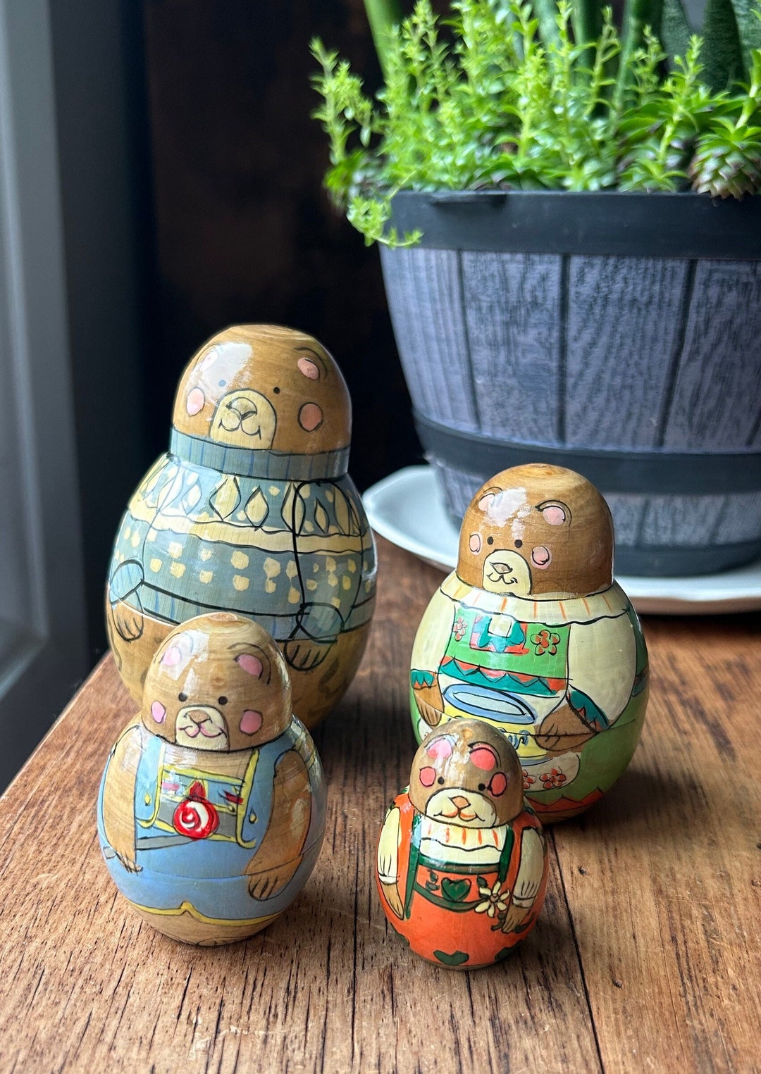 Adorable Nesting Bears - Etsy