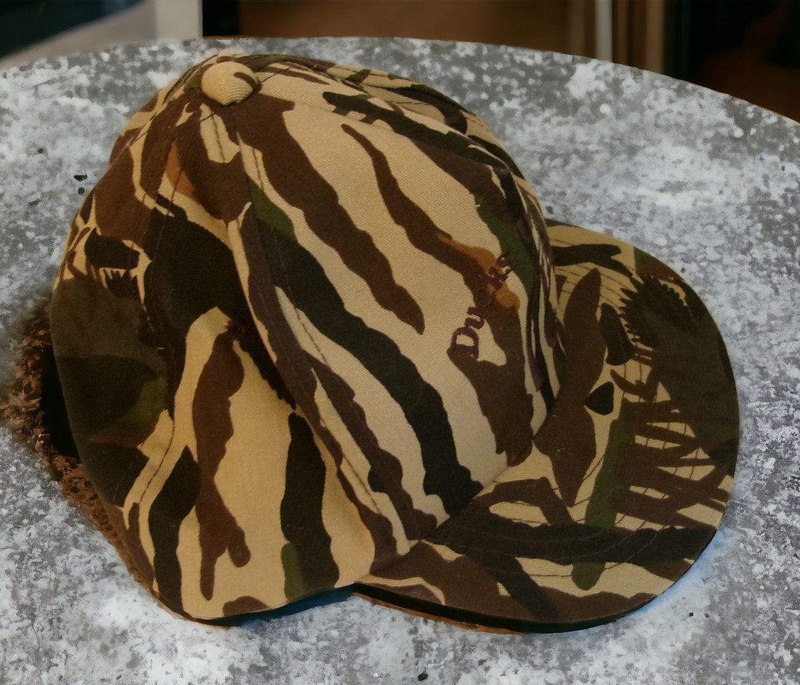 Vintage Ducks Unlimited Snapback Trucker Hat Cap Camo Duck's Unlimited ...