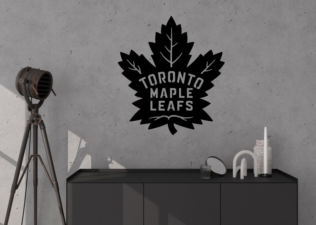Maple Leafs, Metal Sign, Sports Team Sign, NHL, Hockey Team, Home ...