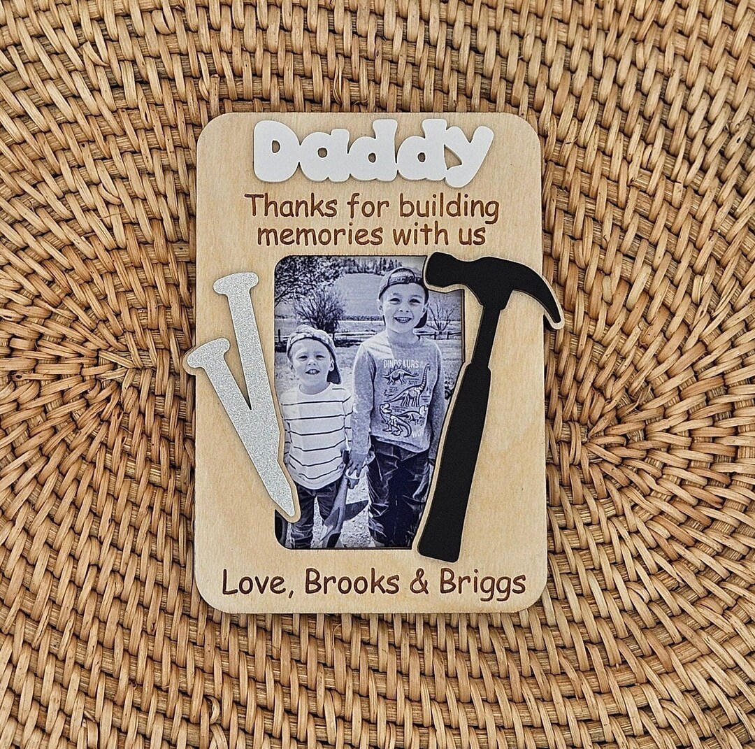 Building Memories Magnet Photo Frame - Etsy