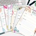 Daily Goal Planner Boho Digital Download, Undated Printable Tracker ...