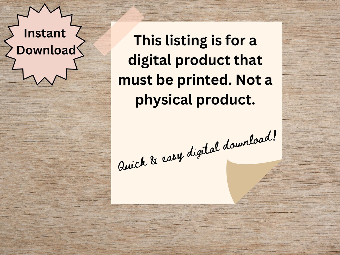 Daily Goal Planner Boho Digital Download, Undated Printable Tracker ...