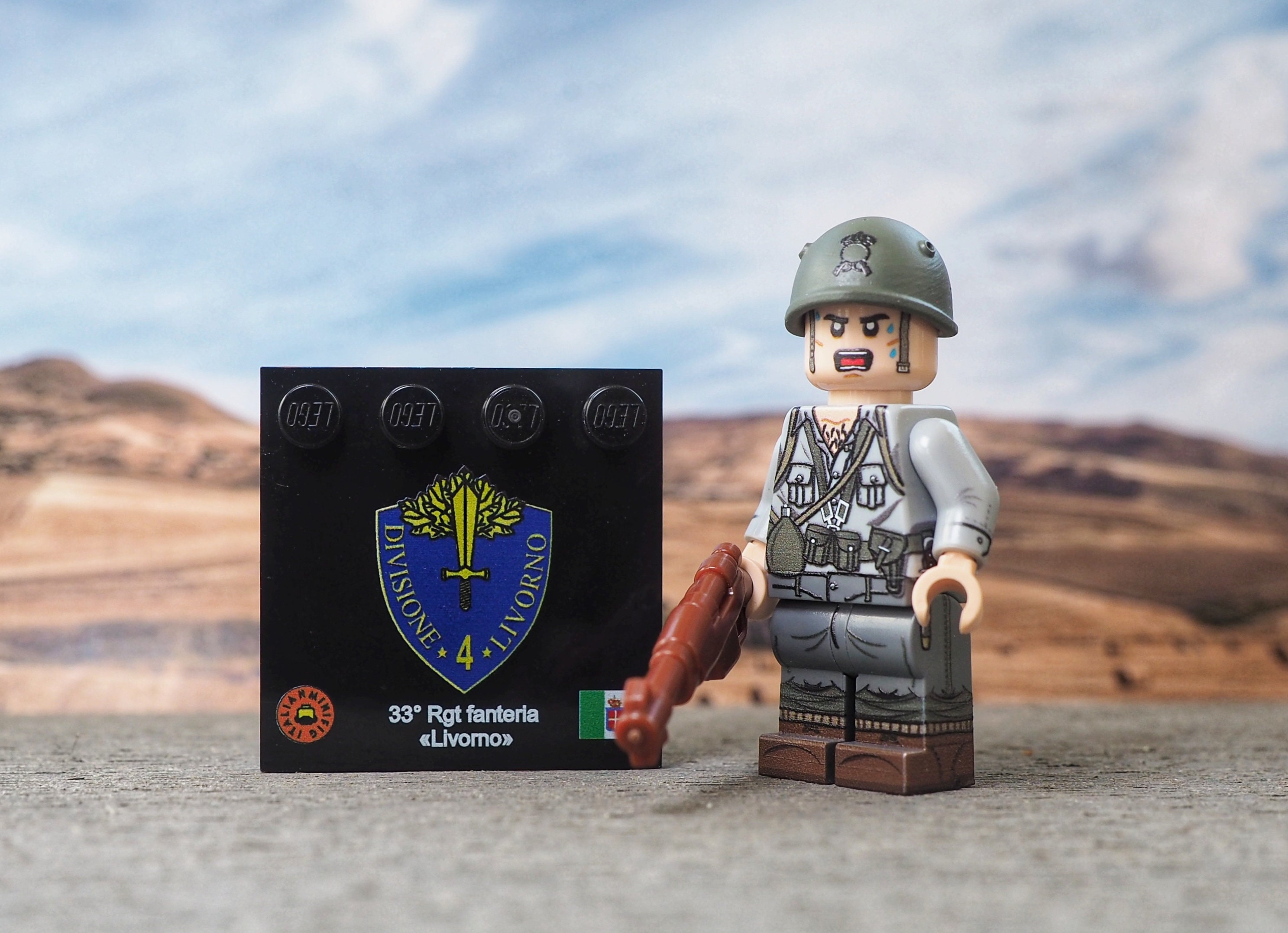 Minifigure Ww2 Custom Lego® 82nd US Airborne Division Operation Husky ...