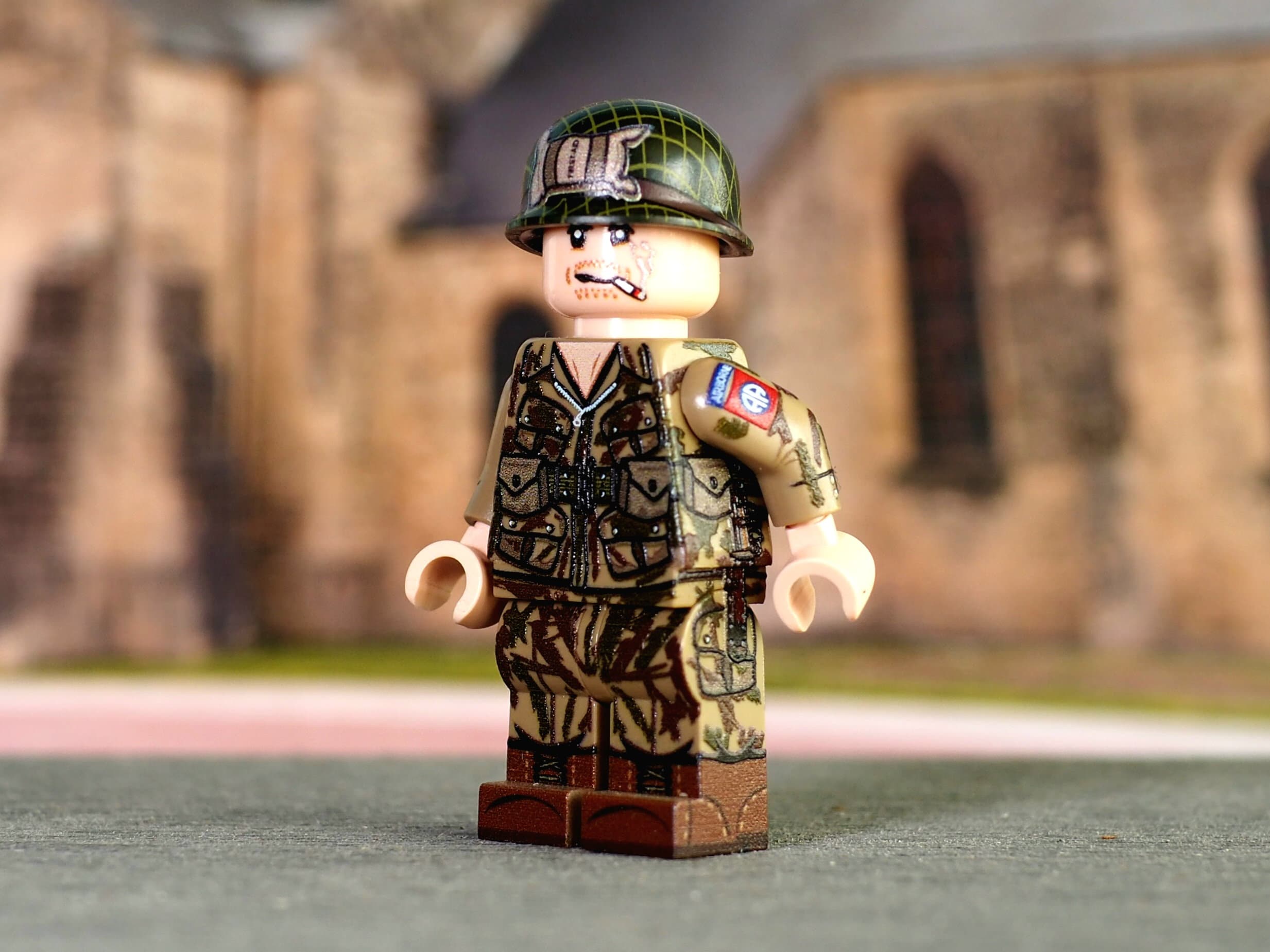 Minifigure Ww2 Custom Lego® DDAY80 Us Army Airborne Operation Overlord ...