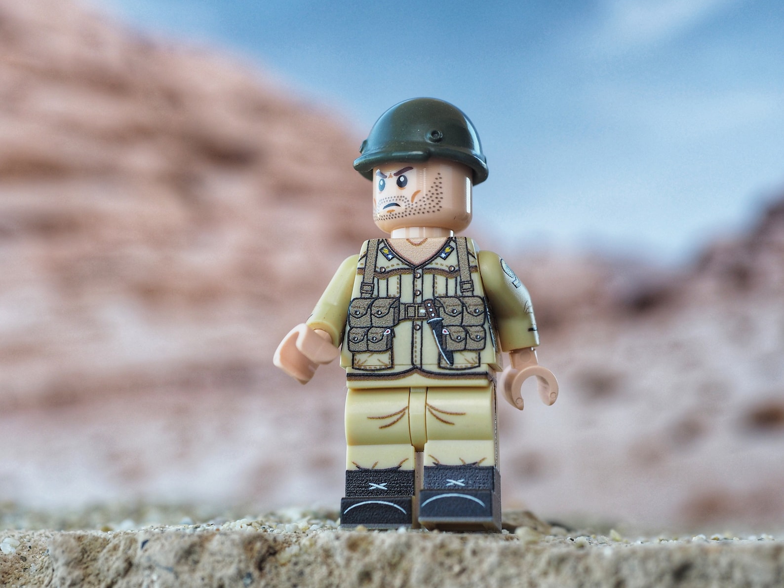 Minifigure Ww2 Custom Lego® Airborne Division Colonial Africa 1942 ...