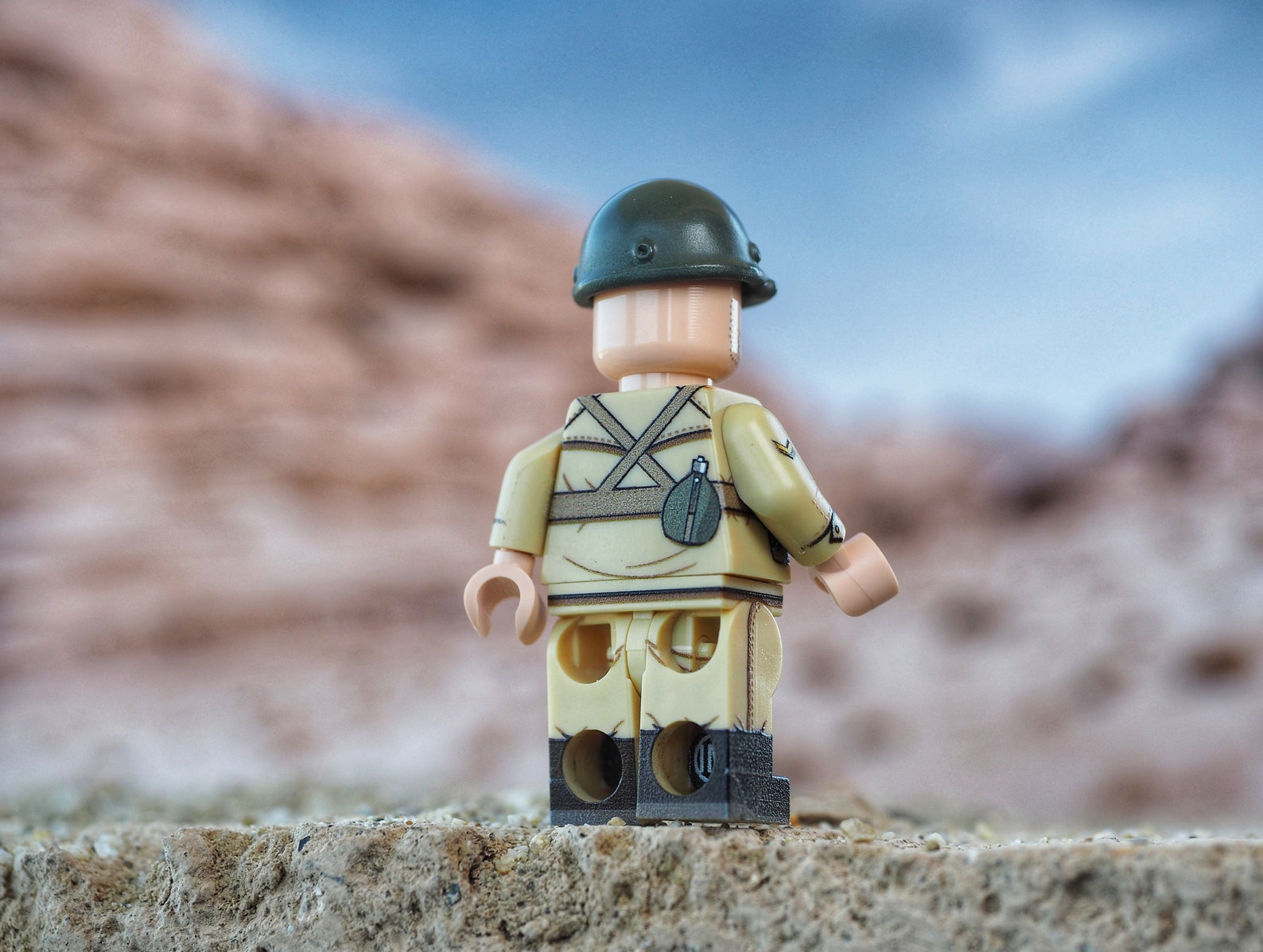 Minifigure Ww2 Custom Lego® Airborne Division Colonial Africa 1942 ...